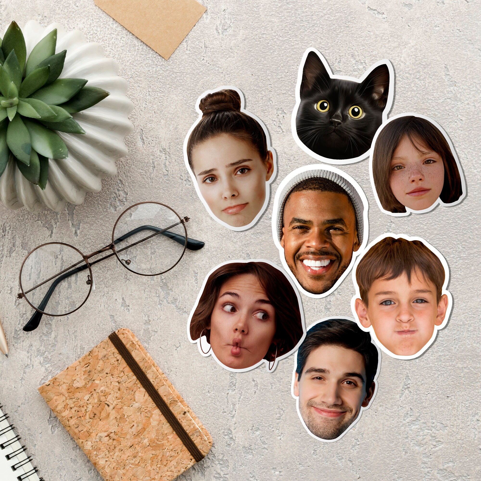 Personalized Photo Stickers for Wedding Gift Custom Stickers - Etsy