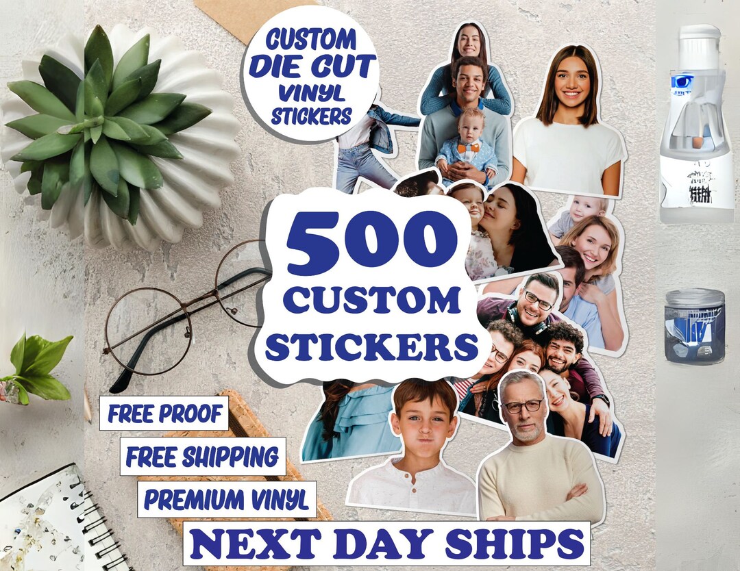 Custom Vinyl Stickers / Die Cut Stickers / Logo Stickers Waterproof ...