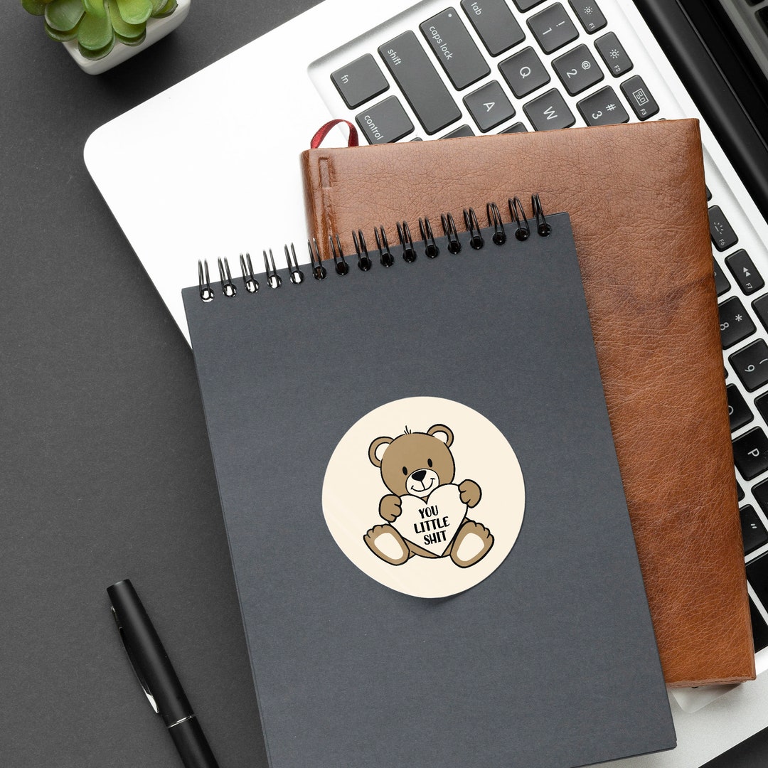 Teddybear Stickers Cute Kawaii Bear Sticker Kawaii Sticker Set Adorable ...