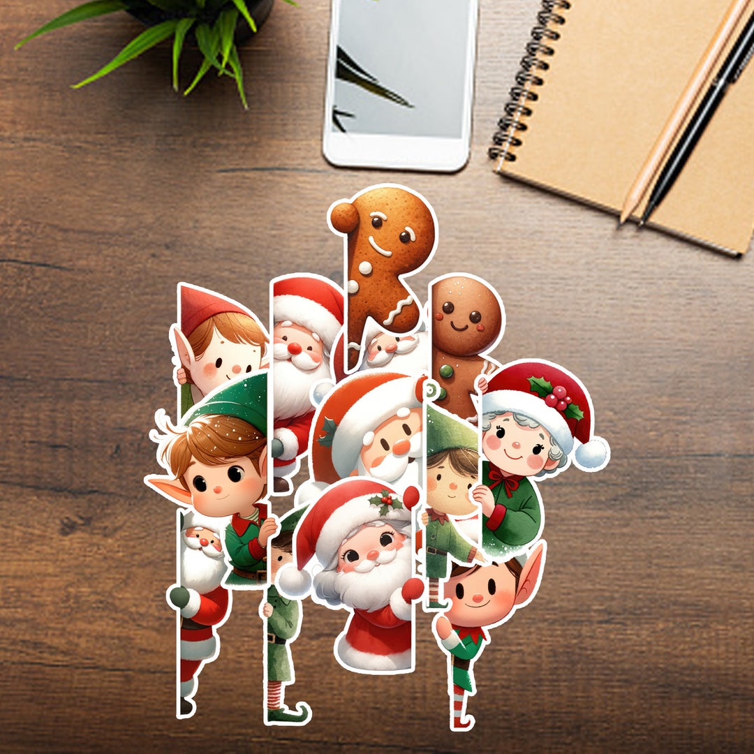 Cute Holiday Stickers Xmas Stickers Journaling Stickers Winter Season ...