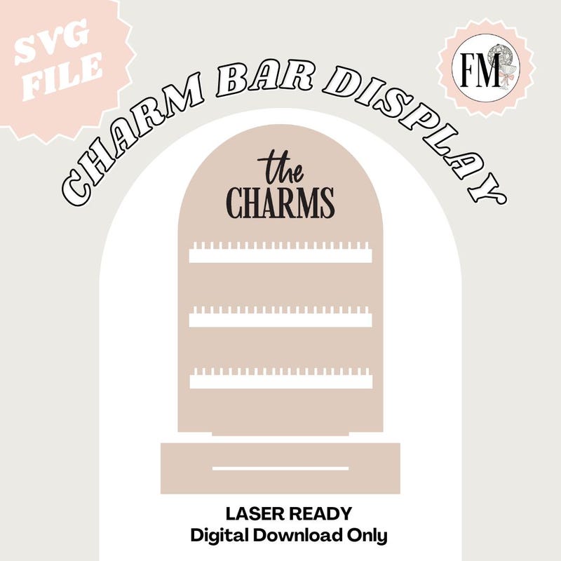 Display Charm Bars - Etsy