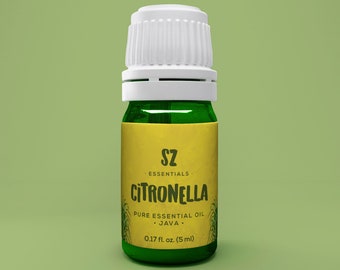 Citronella Java Essential Oil 100% Pure 10ml - Etsy