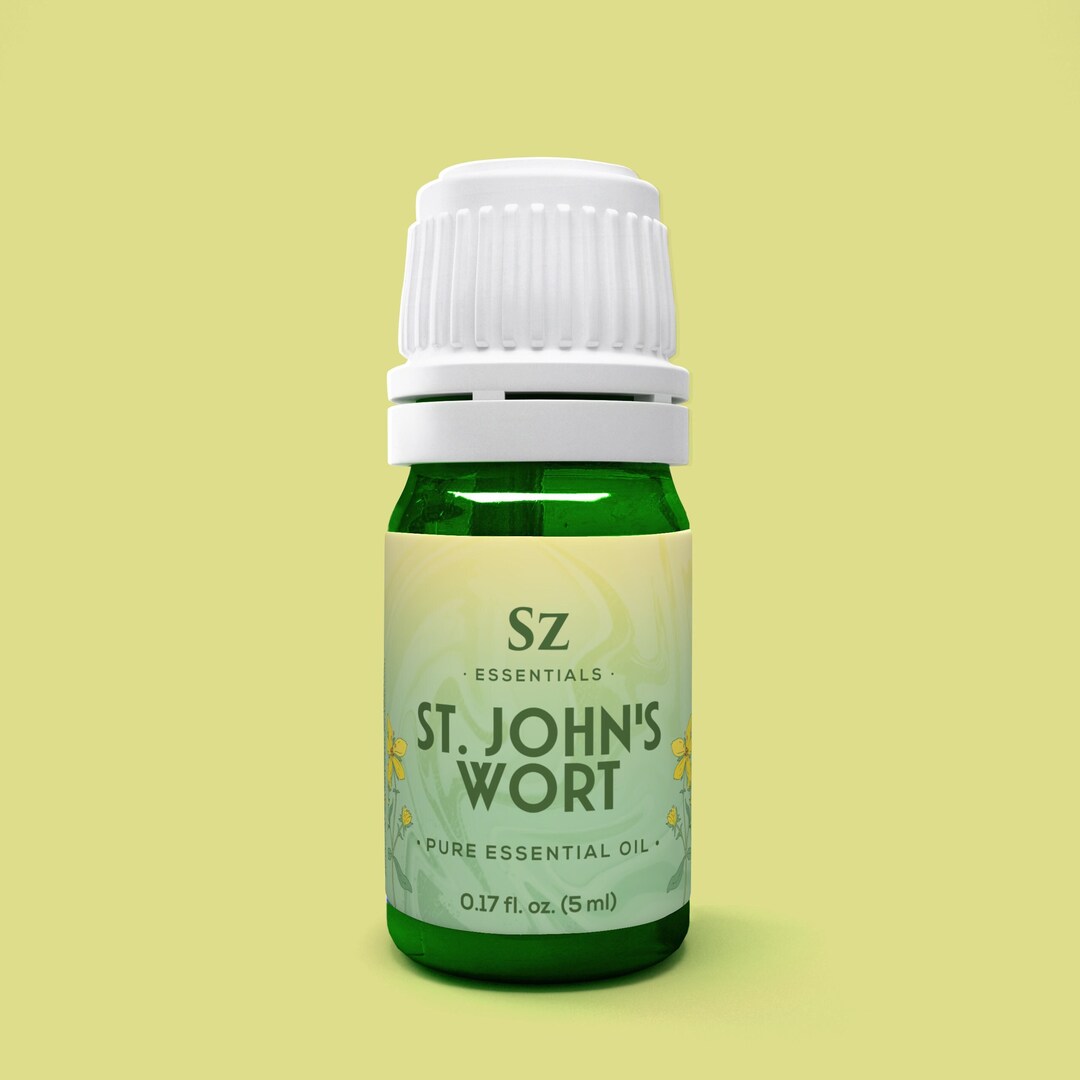 St. John's Wort Essential Oil - 100% Pure and Natural - Undiluted - 0. ...