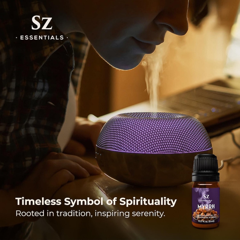Myrrh Essential Oil - 5-year Aged - Therapeutic Grade - 100% Pure and ...