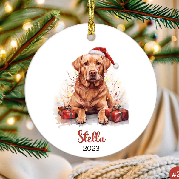 Labrador Dog Ornaments - Etsy