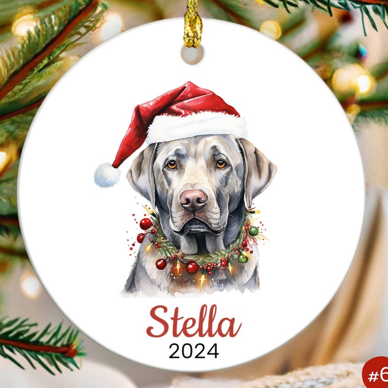 Custom Dog Ornament Lab - Etsy