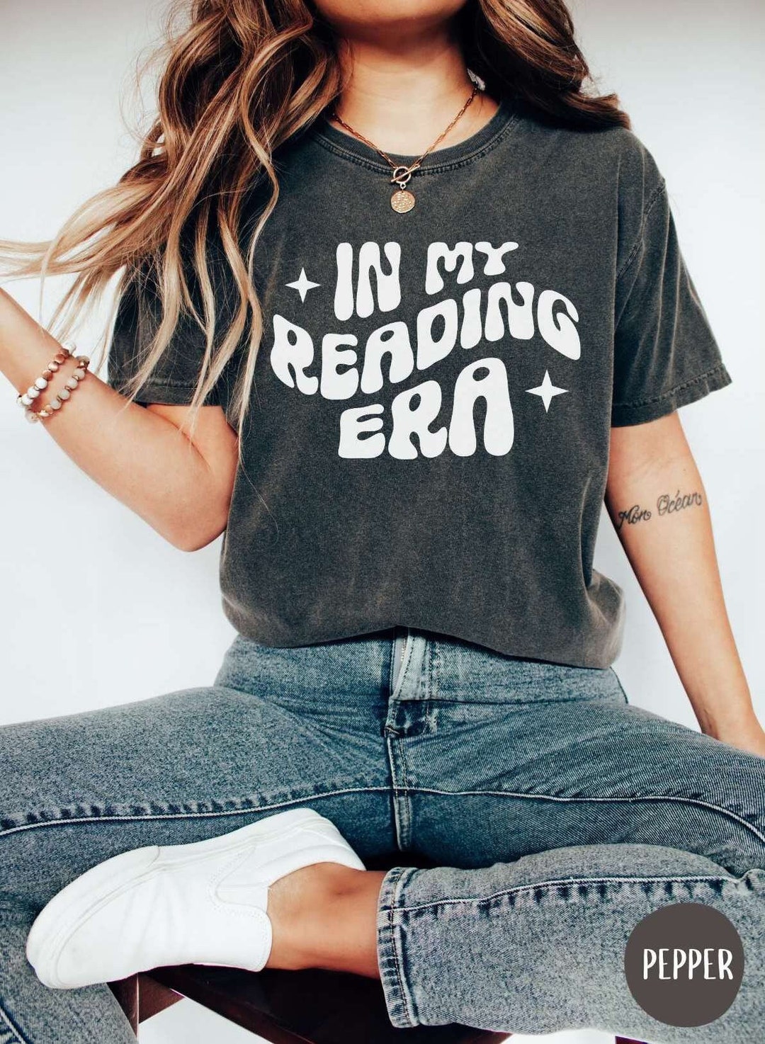 Comfort Colors® in My Reading Era Shirt Reading Lover Shirt - Etsy