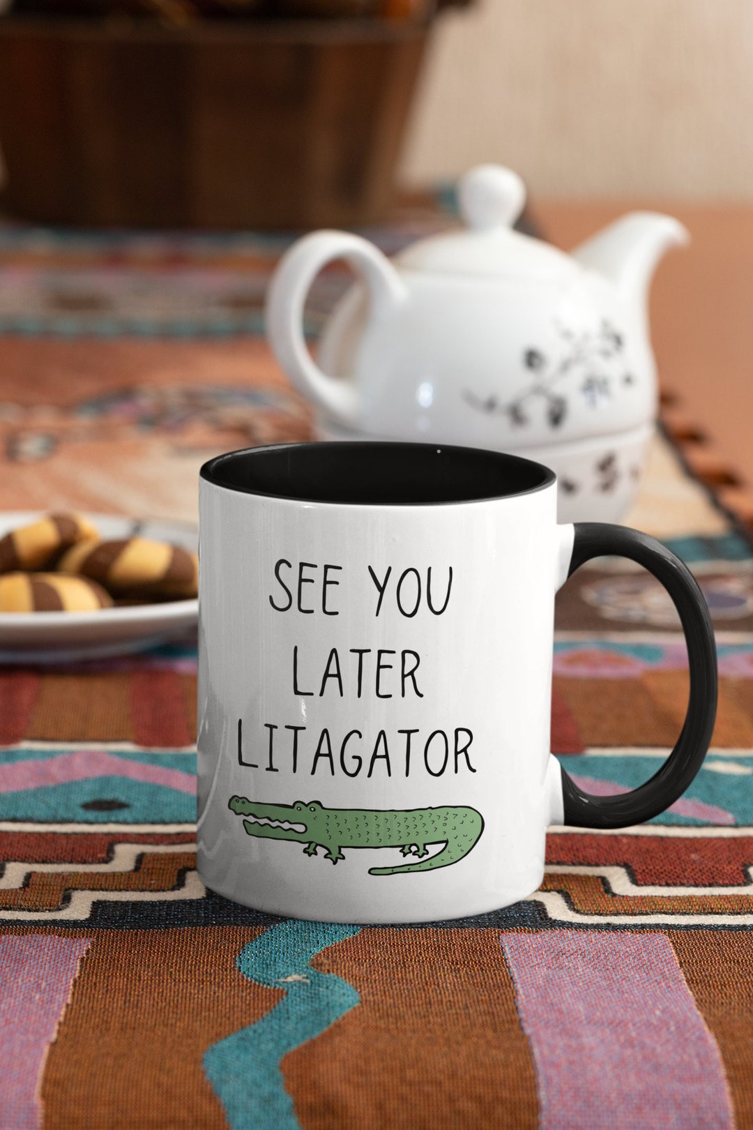See You Later Litigator, Lawyer Gift, Lawyer Coffee Mug, Attorney Mug ...