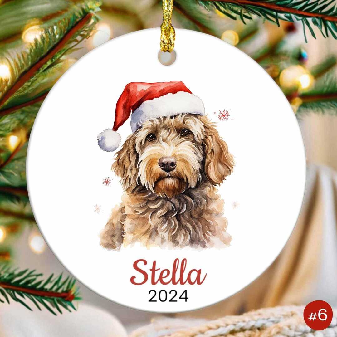 Personalized Goldendoodle Ornament, Custom Dog Ornament, Gift for ...