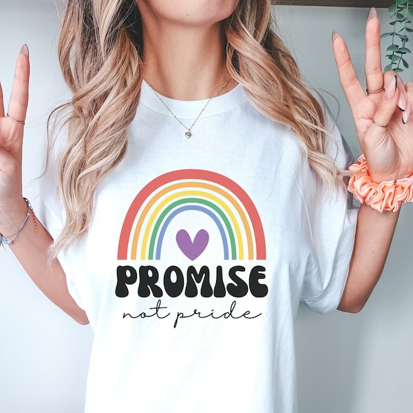 Promise Rainbow Shirt - Etsy