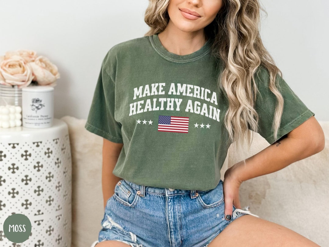 Comfort Colors® Make America Healthy Again MAHA, Trump Kennedy 2024 ...