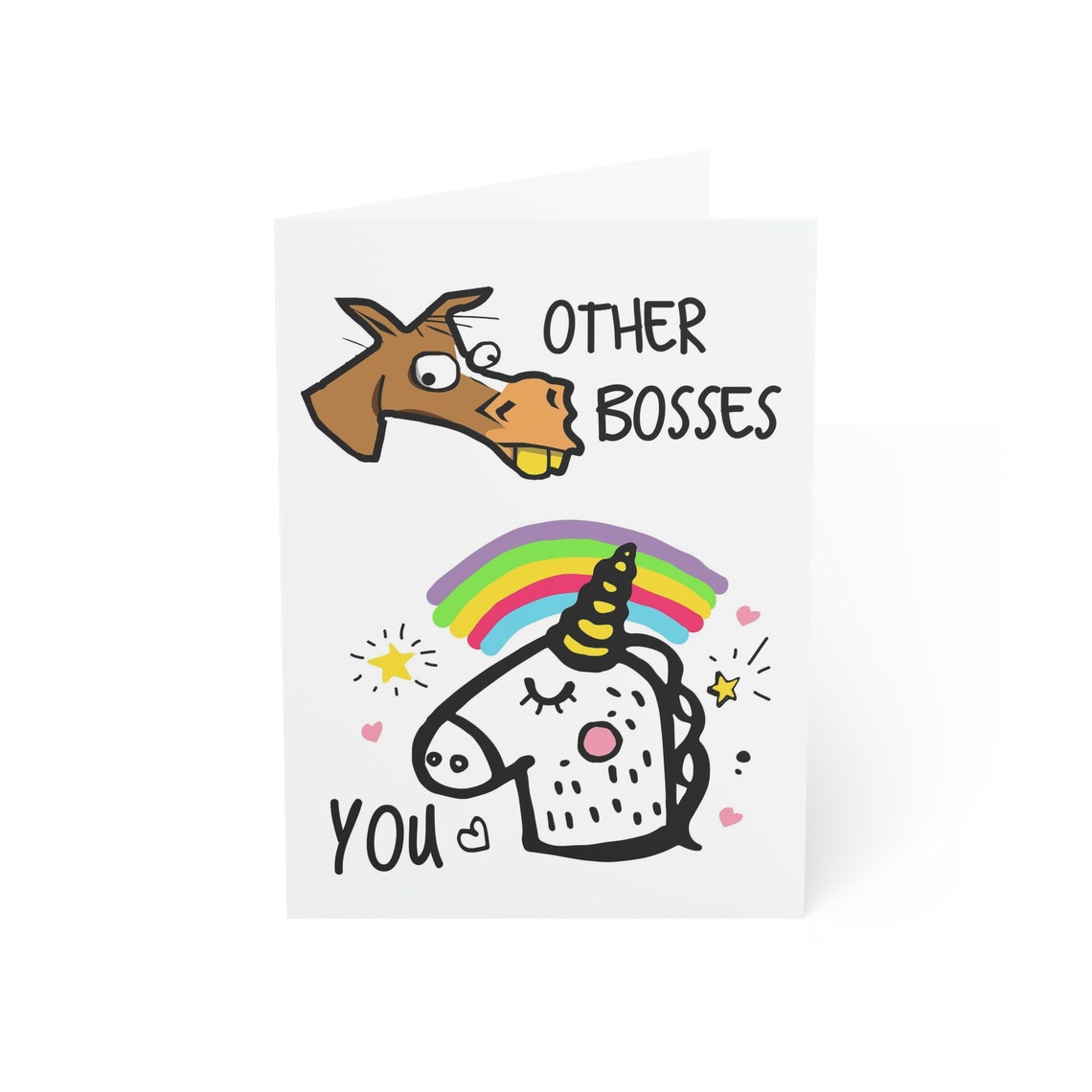 Funny Boss Card Boss Birthday Card Funny Boss Gift Boss - Etsy