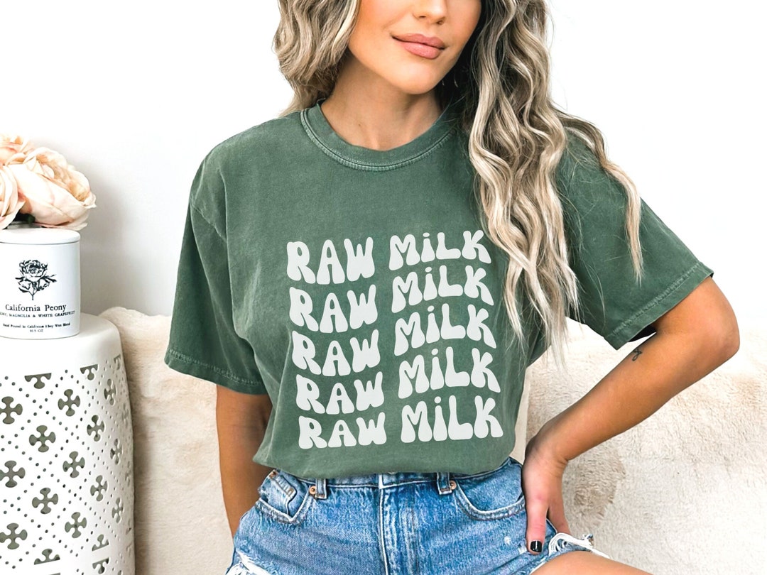 Comfort Colors® Raw Milk Shirt, Homestead Shirt, Holistic Health ...