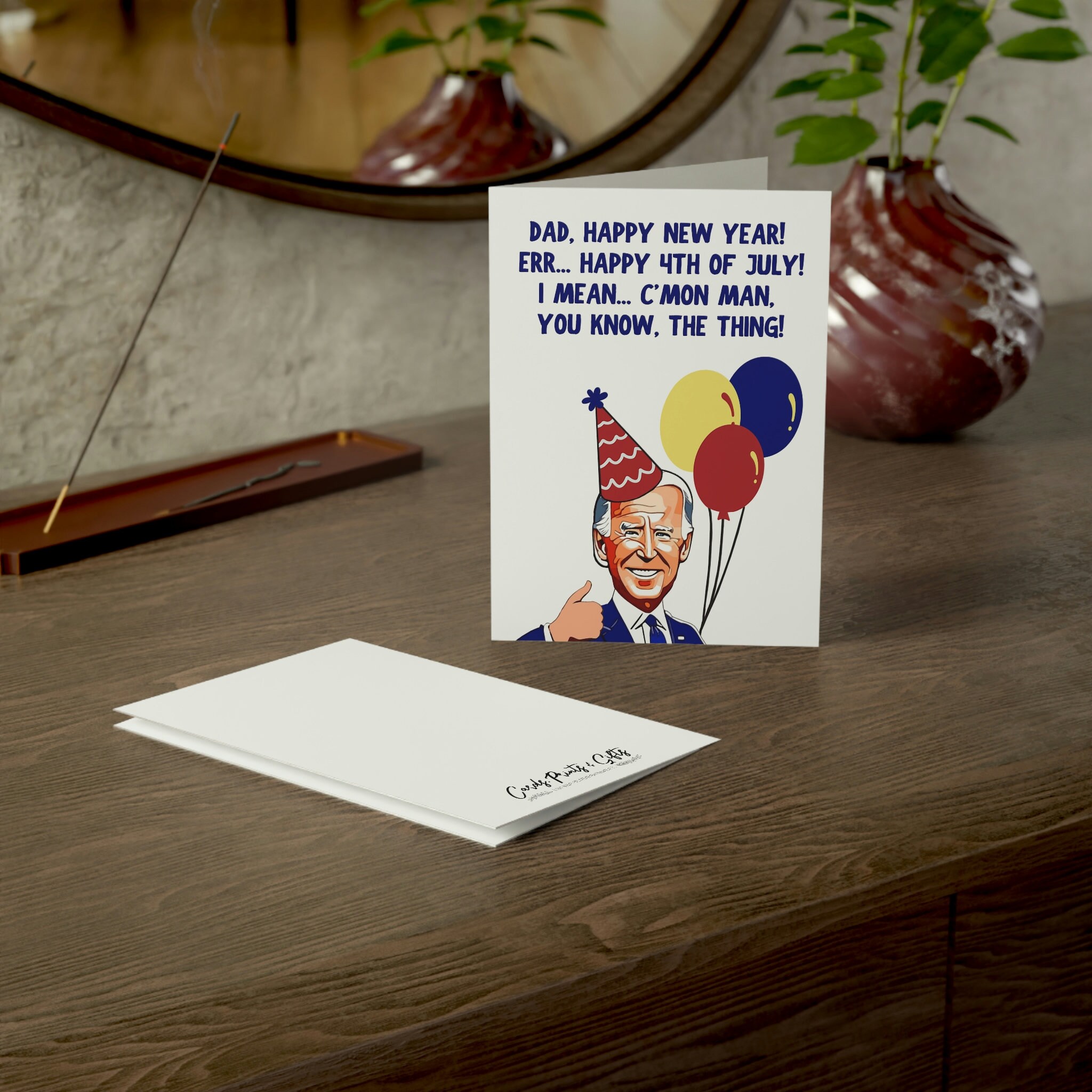 Funny Birthday Card for Dad Funny Joe Biden Birthday Card for - Etsy