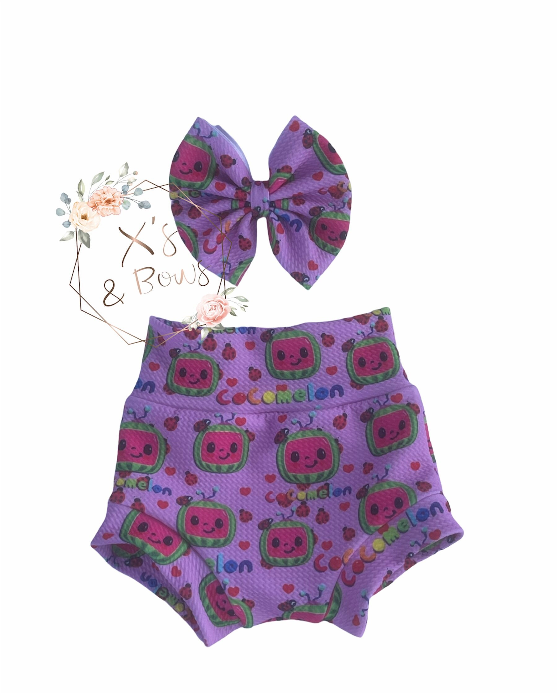 Cocomelon Shorts Set for Girl - Etsy