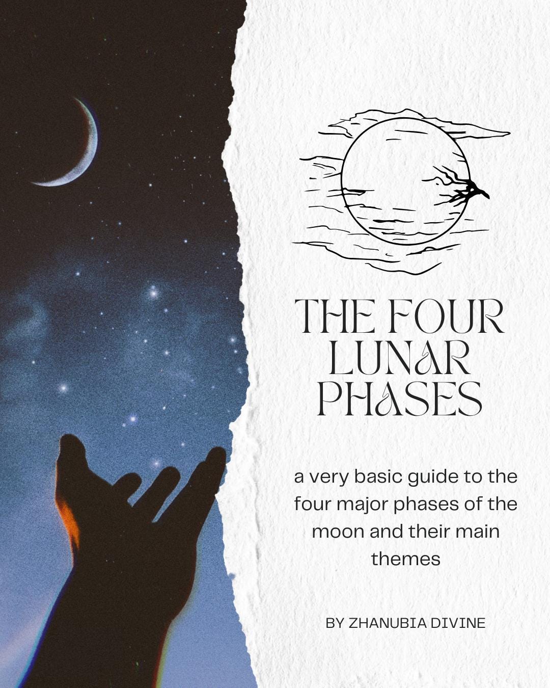 The Four Lunar Phases: A VERY Basic Guide/e-book! (astrology, Full Moon ...