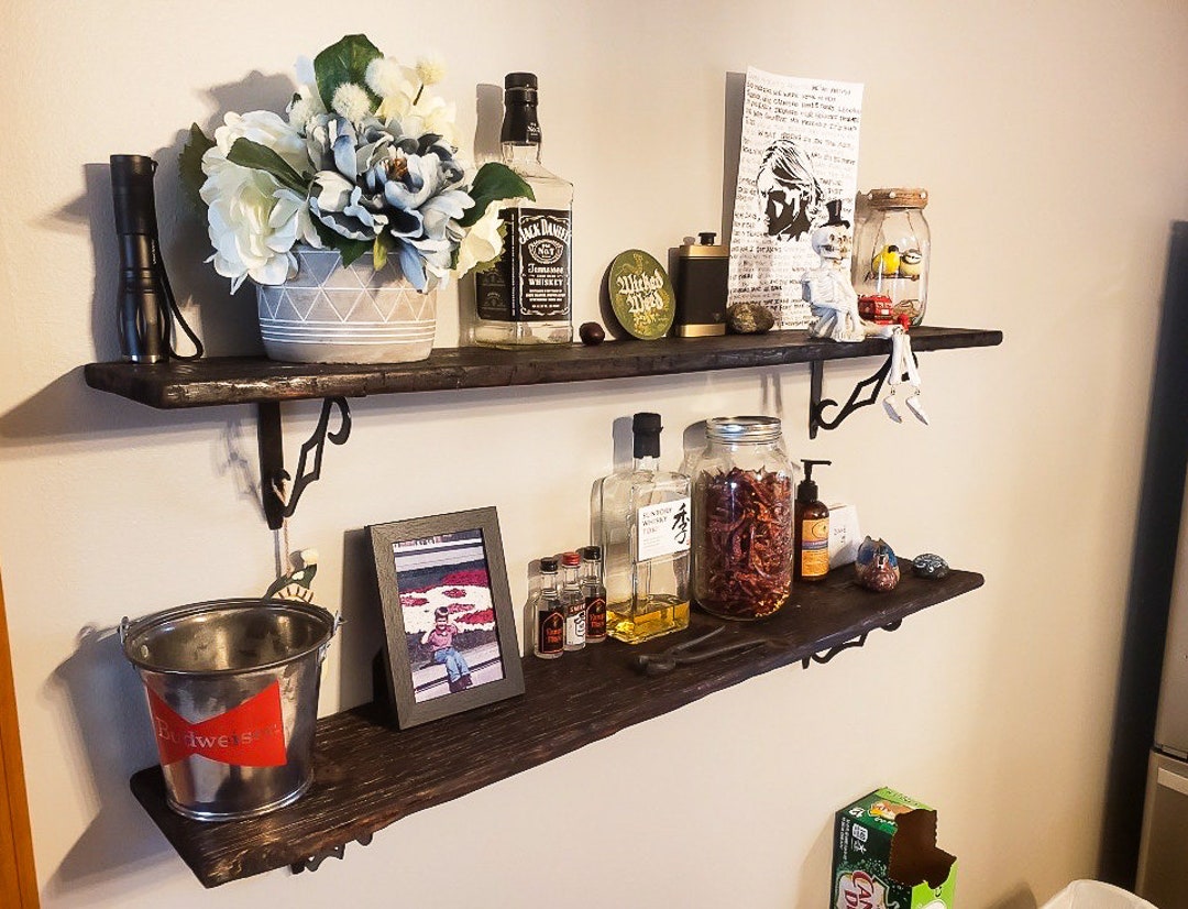 Rustic Shelves - Etsy