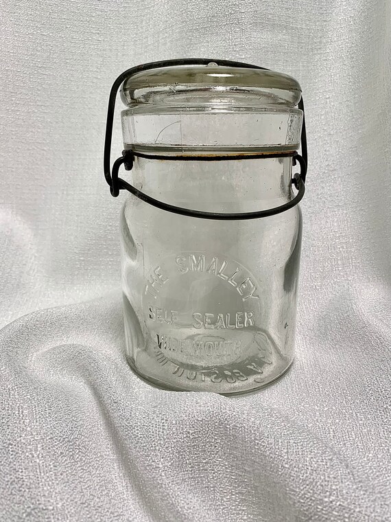 Collectible Glass Collectibles Antique 1909-1919 Queen Wide Mouth ...