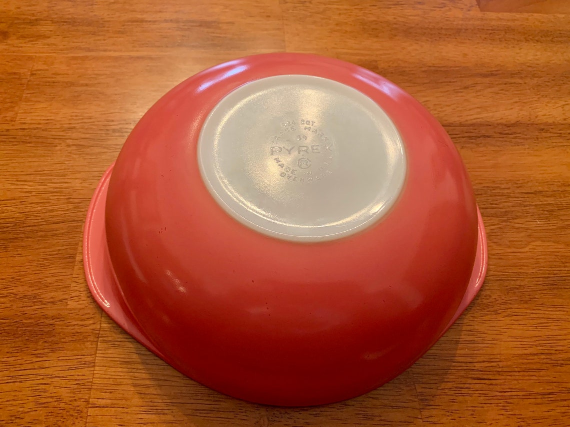 1950s Vintage Pyrex | "desert Dawn (pink)" | Casserole Dish | #024 - Etsy