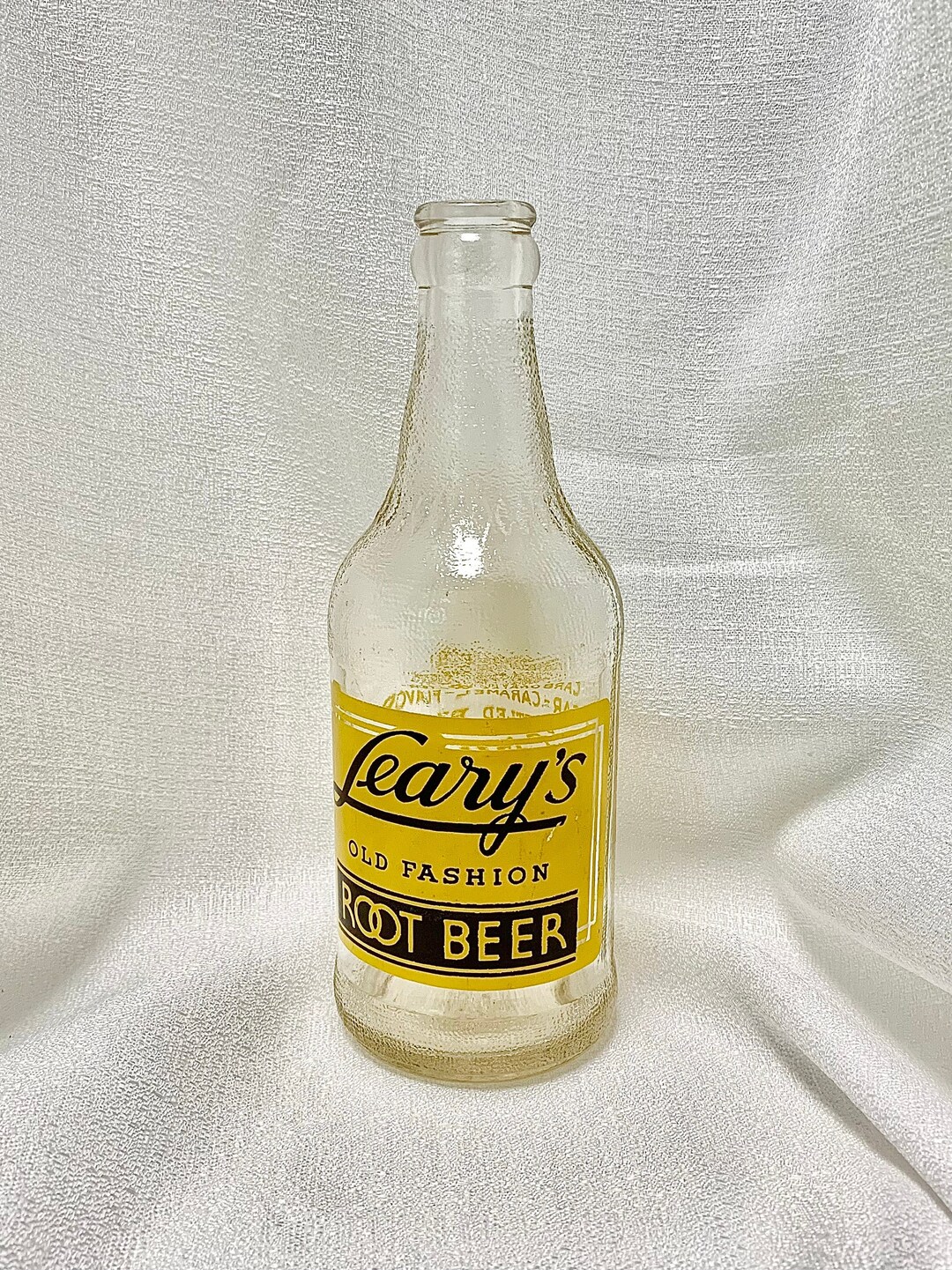 Vintage 1950s Leary's Old Fashioned Root Beer Made by 7-up 12 Oz ACL ...
