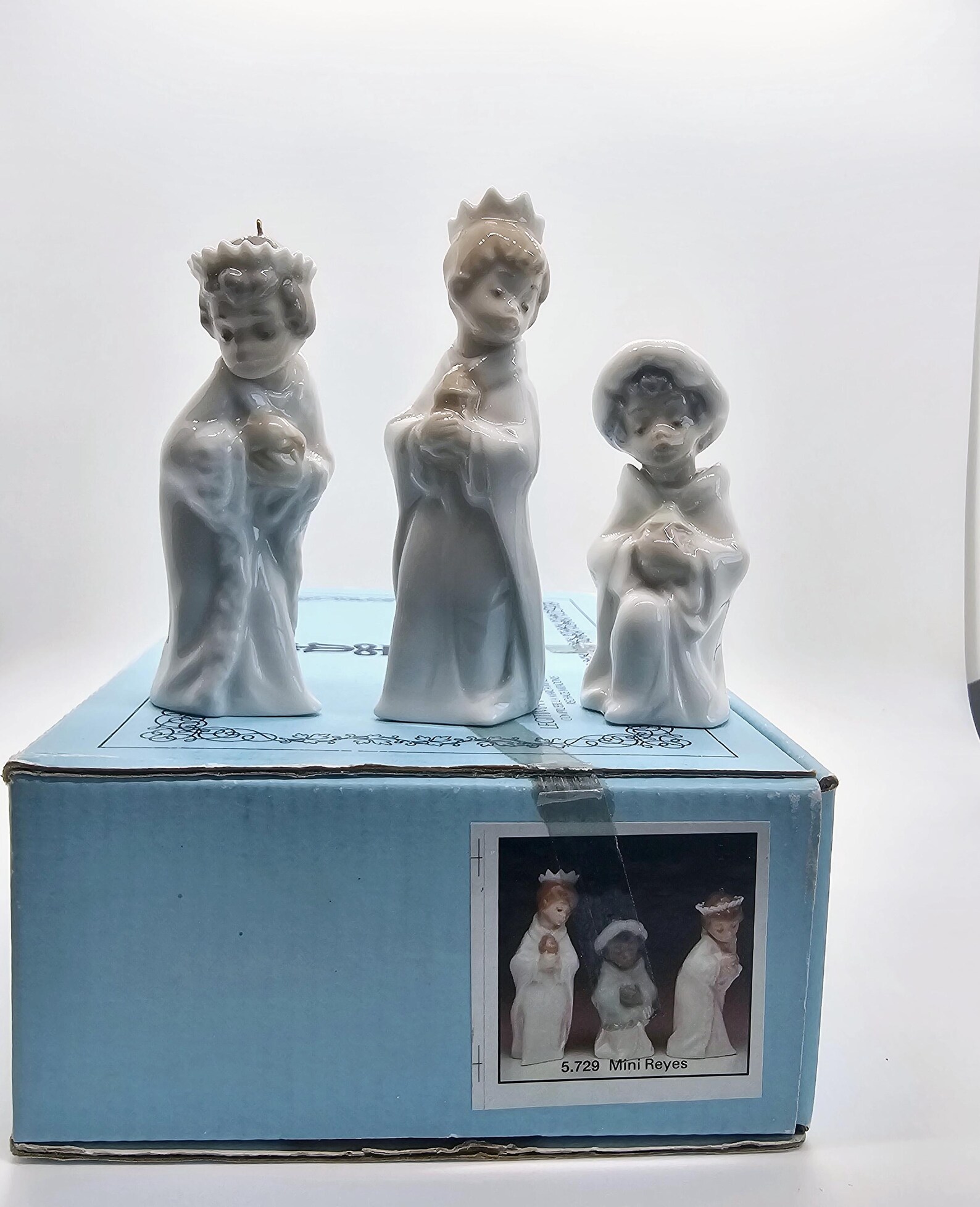 Lladro Mini Reyes 5.729 Handmade Gifts From Spain Collectible Home ...