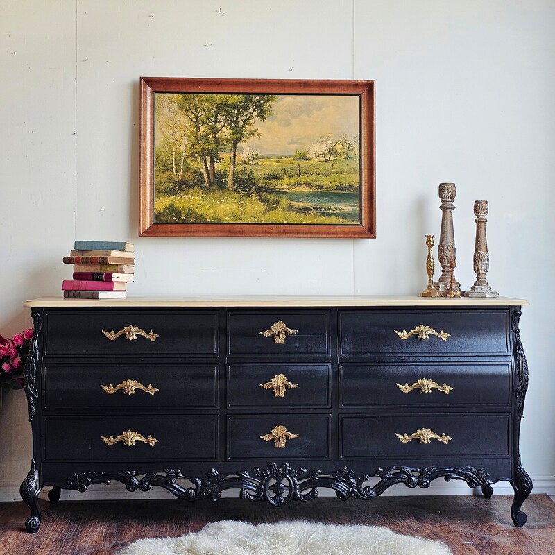 French Provincial Dresser - Etsy