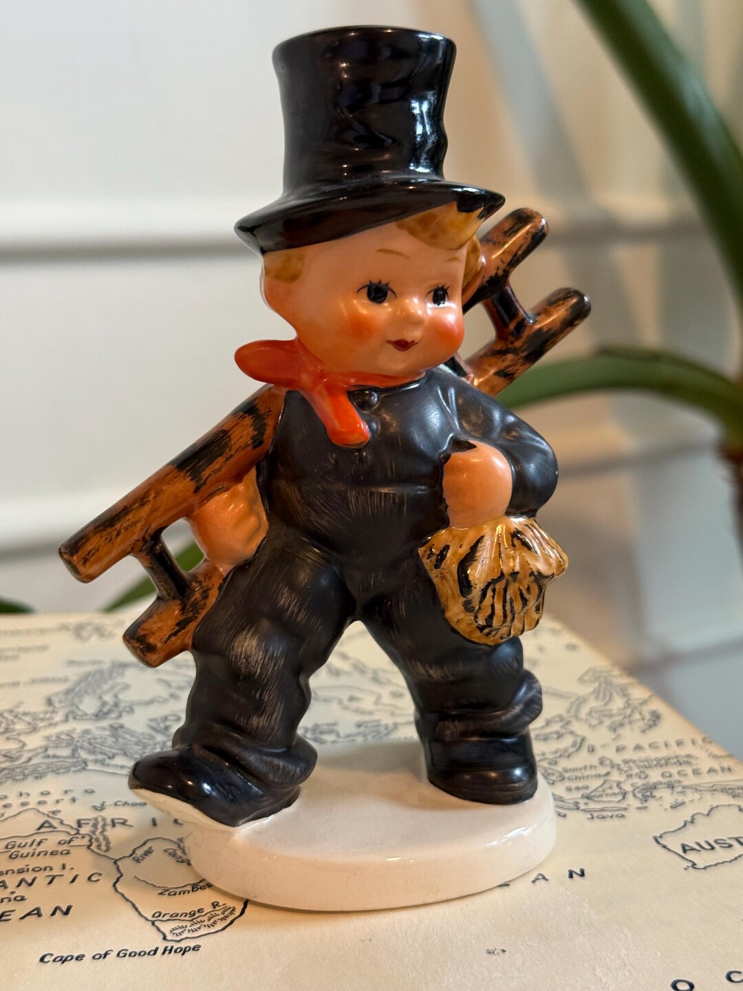 Vintage Goebel Chimney Sweep Figurine: German Porcelain Collectible - Etsy