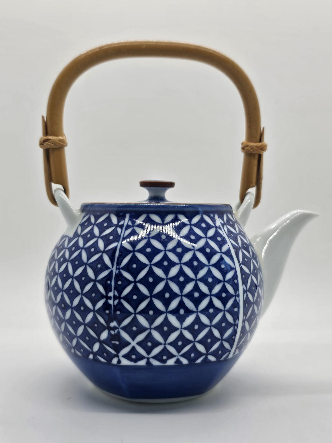 Japanese Teapot Blue & White Teapot Vintage Home Decor Gifts for Home ...