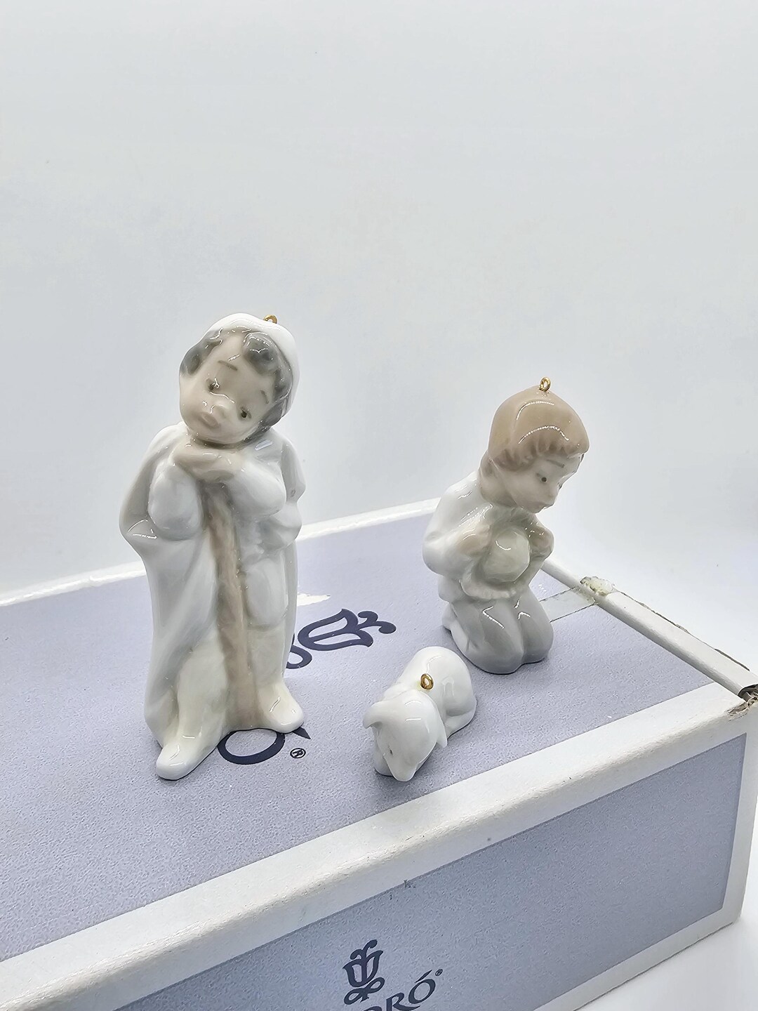 Lladro Mini Pastorucitos Holy Shepherds B 5809 Handmade Gifts From ...