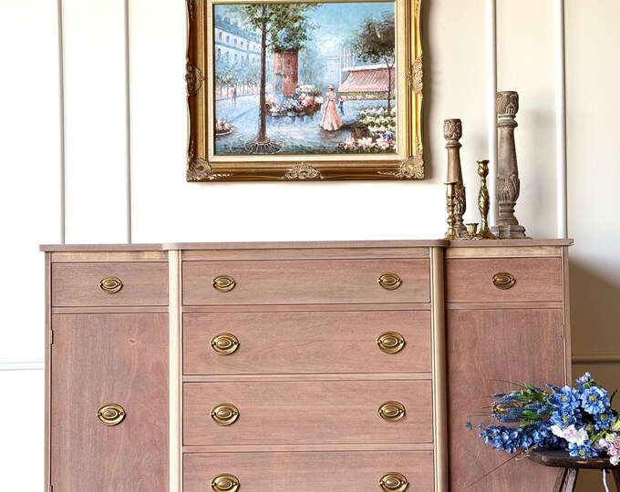 Antique English Pine Glass Cupboard/hutch - Etsy