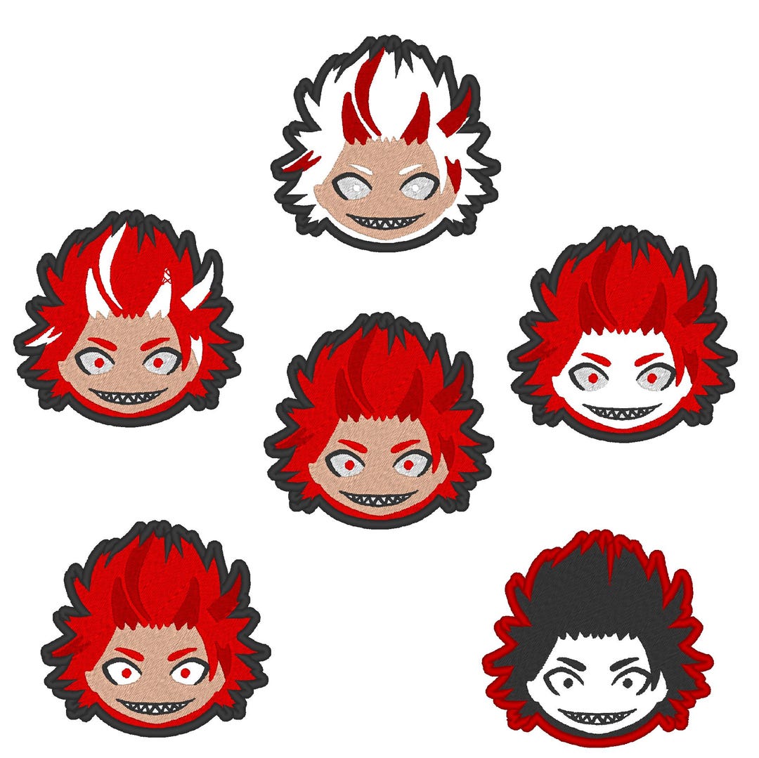 Kiri E Anime MHA Digital Embroidery 4x4 - Etsy