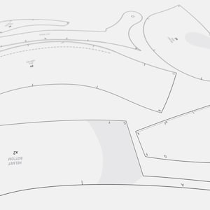 German Sallet Helm Foam PATTERN / TEMPLATE - Etsy