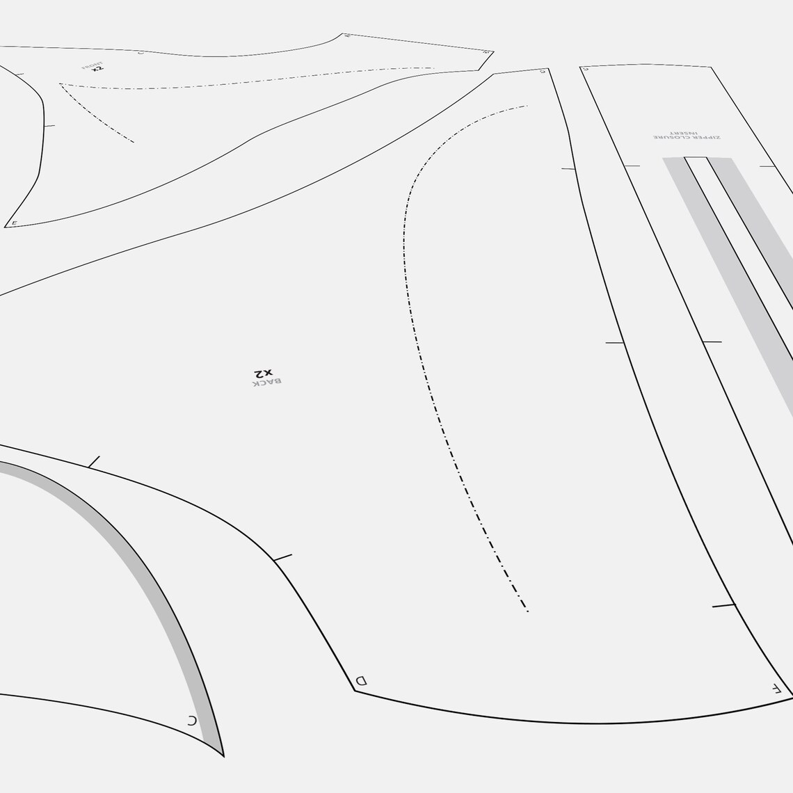 Justice Neck Guard Foam PATTERN / TEMPLATE - Etsy