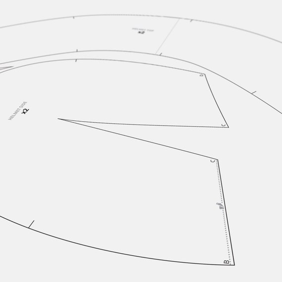 Full Head Mask Template