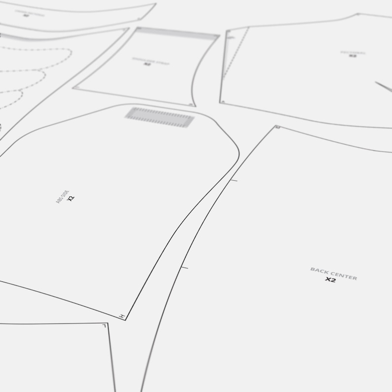 Standard Male Upper Body Armor Foam PATTERN / TEMPLATE - Etsy