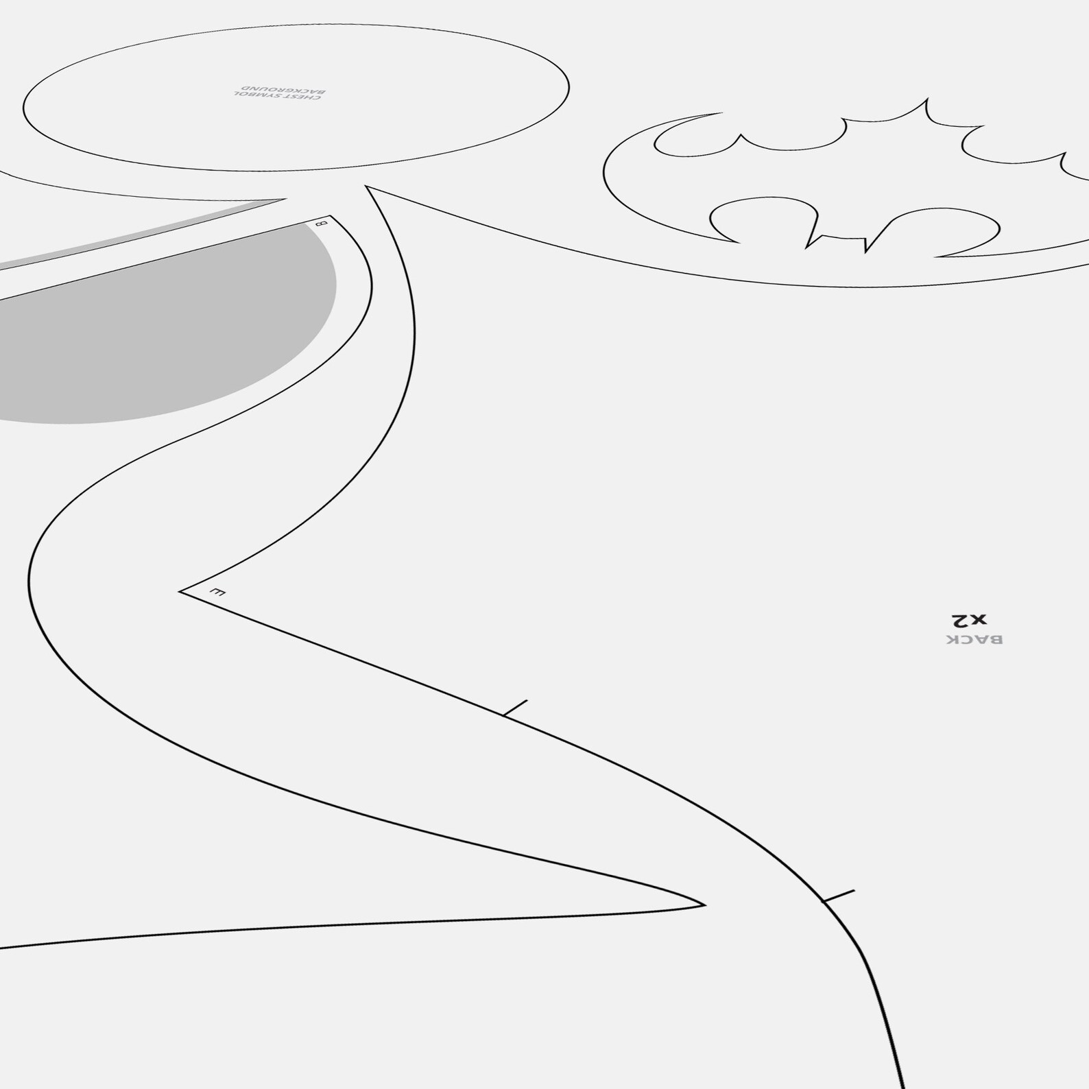 1989 Classic Neck Guard Foam PATTERN / TEMPLATE - Etsy