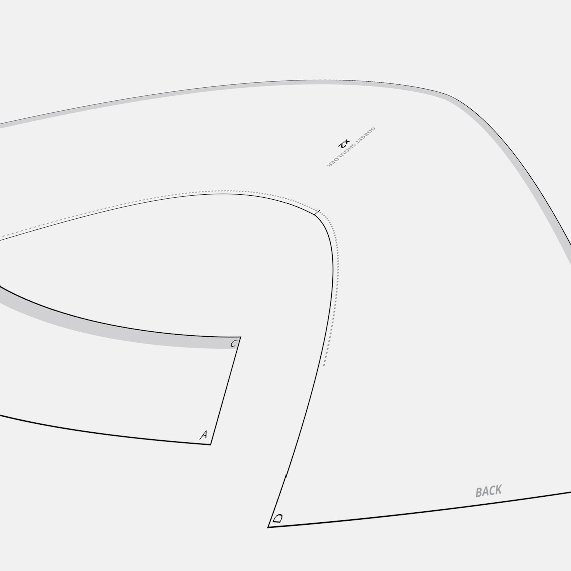 Medieval Gorget Foam PATTERN / TEMPLATE | Etsy
