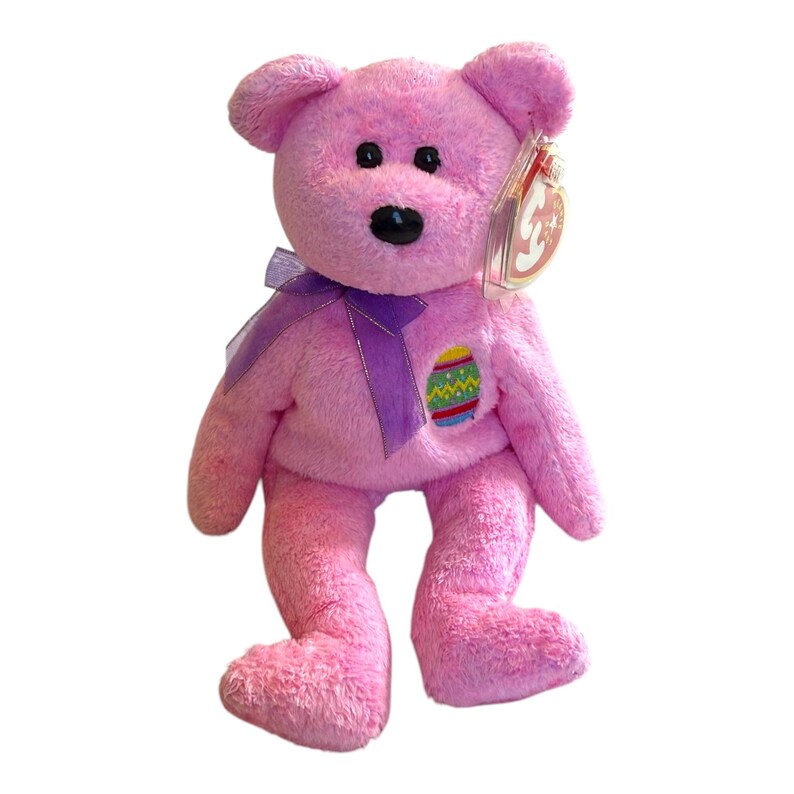 Ty Beanie Babies Easter Bears Eggs Bonnet Eggbeart - Etsy