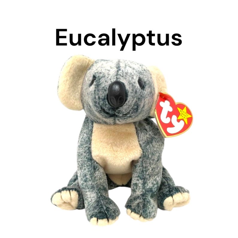 Ty Beanie Babies Grunt, Tank, Spike, Ants, Mel, Bucky, Roam Eucalyptus ...