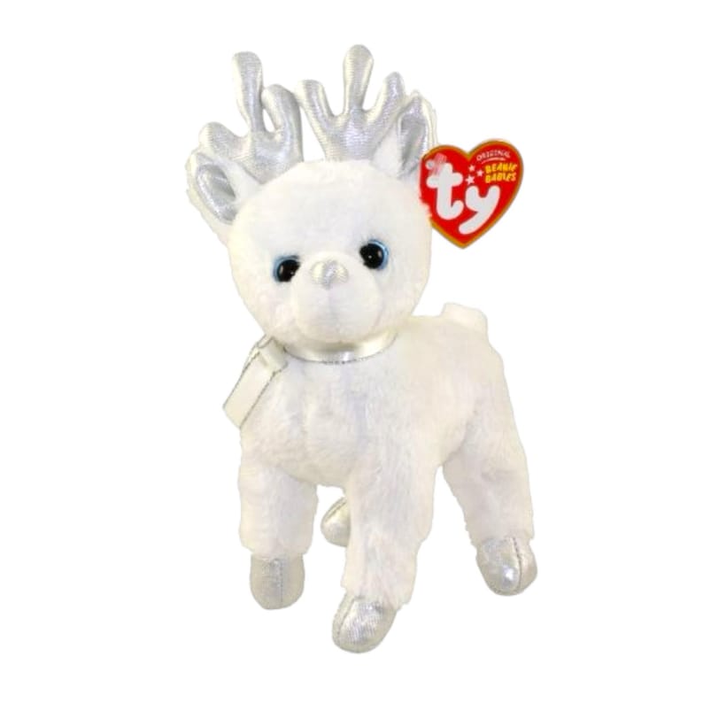 Ty Beanie Babies Reindeer Roxie, Sleighbelle, Rudy, Rooftop, Chestnut ...