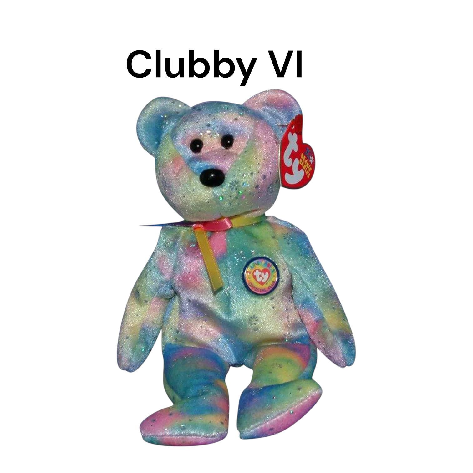 Ty Beanie Babies Clubby Bears 1-8 & Ultimate Collectors Kit - Etsy