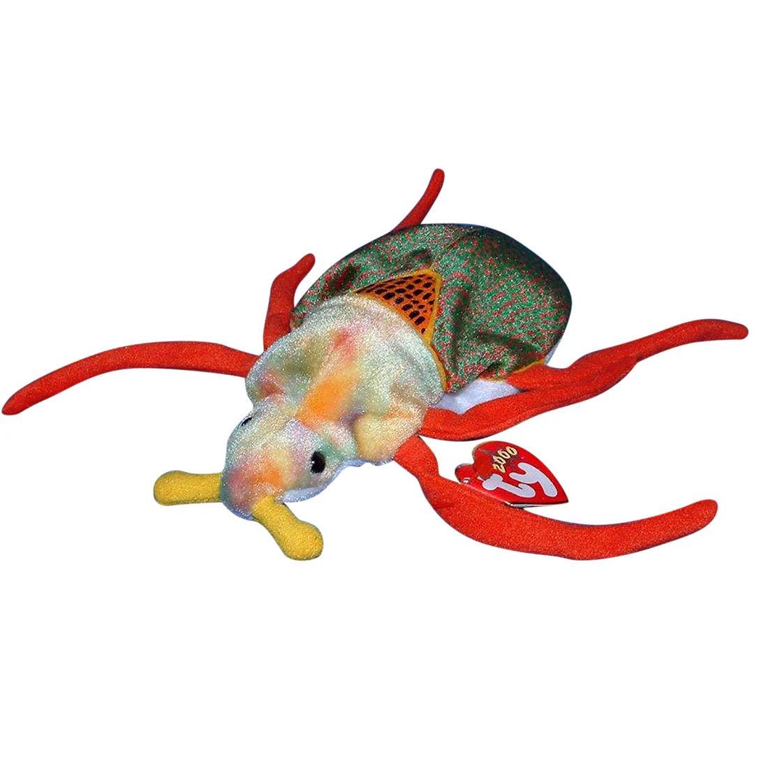 Ty Beanie Babies Bugs Insects Lucky, Inch, Twitterbug, Glow, Countess ...