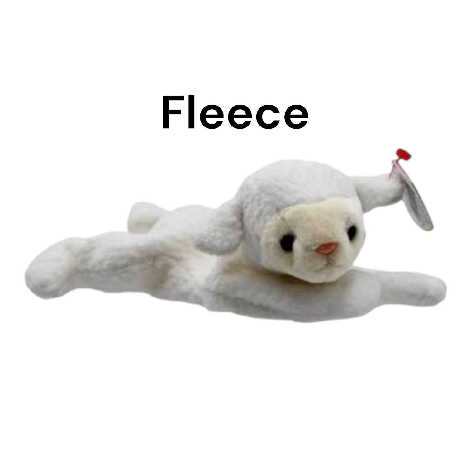 Ty Beanie Babies Lambs Sheep Chops Baaabsy Lullaby Fleece Ewey Fleecie ...
