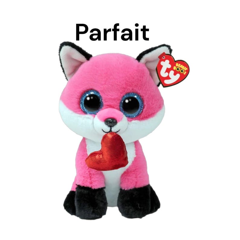 Ty Beanie Boo’s Valentine’s Day Valentina, Mai, Smooches, Parfait ...