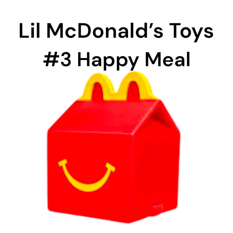 Mcdonald’s Mini Little Lil Mcdonald’s Happy Meal Toy 2025 Numbers 1-21 ...