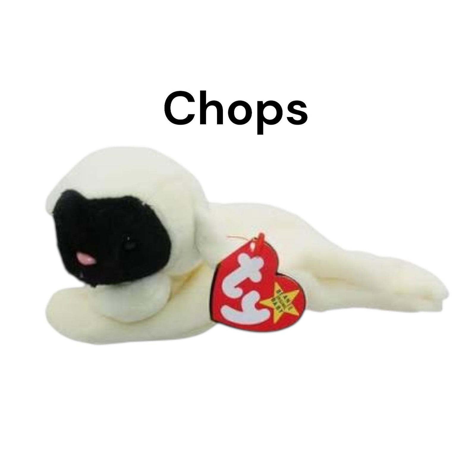 Ty Beanie Babies Lambs Sheep Chops Baaabsy Lullaby Fleece Ewey Fleecie ...