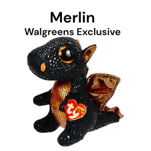 Ty Beanie Boos Dragons Saffire, Grindal, Cinder, Holly, Daphne ...