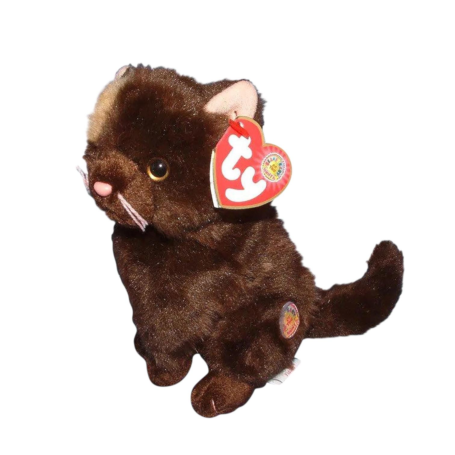 Ty Beanie Babies Cats Amber, Silver, Scat, Fancy, Fussy, Frisco ...