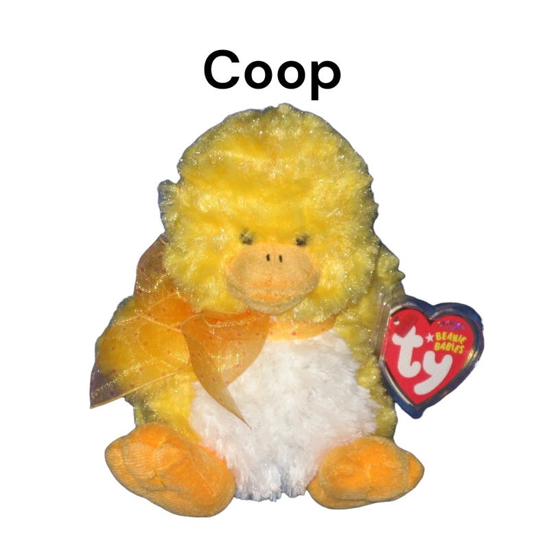 Ty Beanie Babies Spring Easter Chicks, Ducks, Clucky, Duck-e, Quackers ...