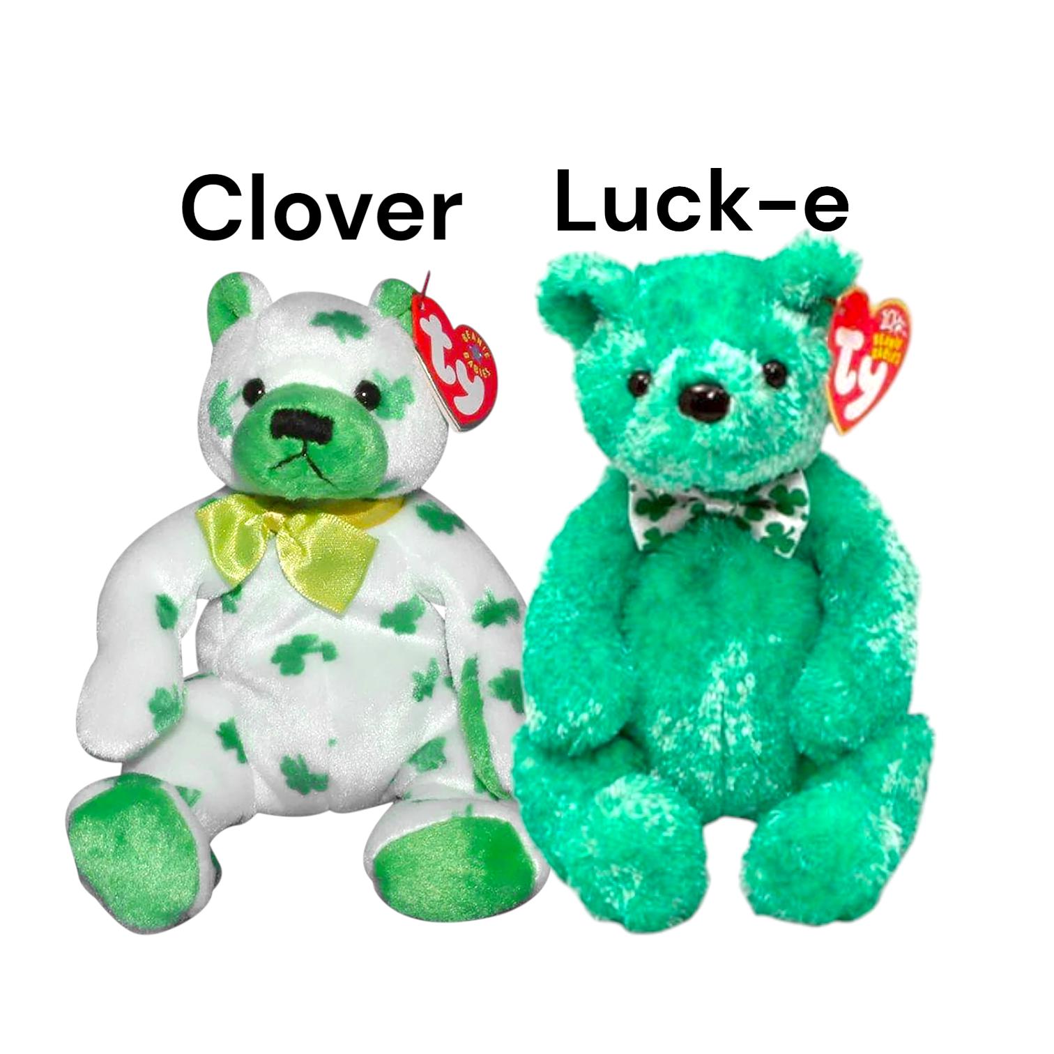 Ty Beanie Babies St. Patrick’s Day Shamrock, Erin, Killarney, Blarn-e ...